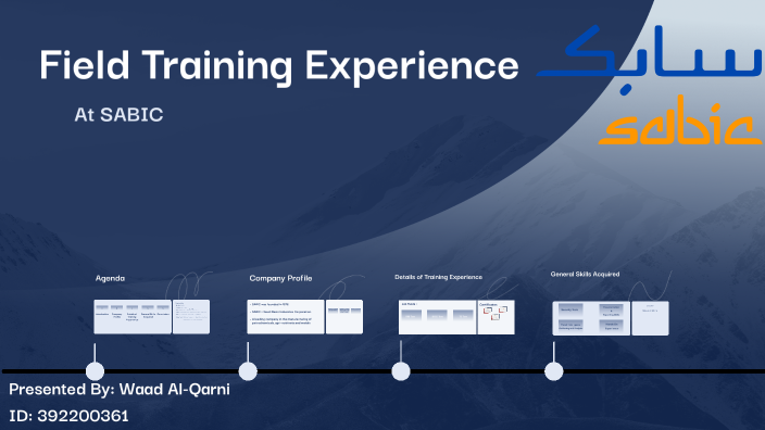 Field Training Experience by W on Prezi