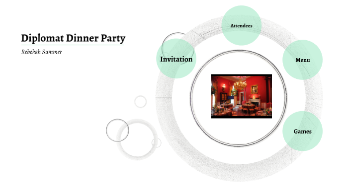 Diplomat Dinner Party Project by Bekah Summer on Prezi