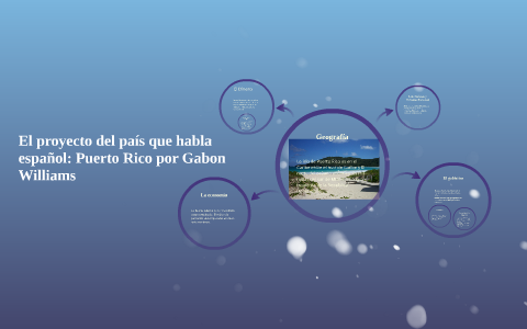 Spanish Speaking Country Project on Puerto Rico by Gabon Williams