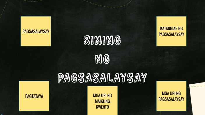 Sining ng Pagsasalaysay by JENNETH IVY MAMARIL on Prezi
