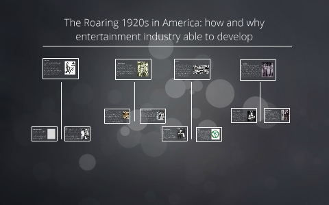 The roaring 20s: how and why entertainment industry able to by Josie ...