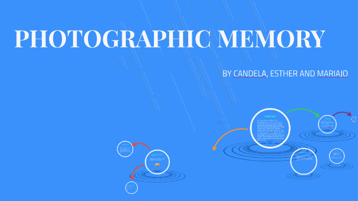 PHOTOGRAPHIC MEMORY by maria jose on Prezi