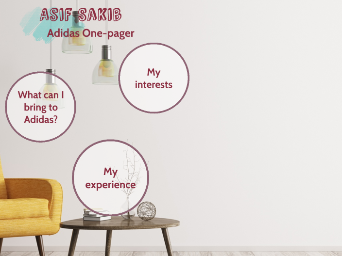 Adidas One-pager INTERNSHIP - Material development- Asif Sakib by Asif ...