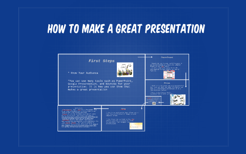 How to make a great presentation by Alex Edlin on Prezi