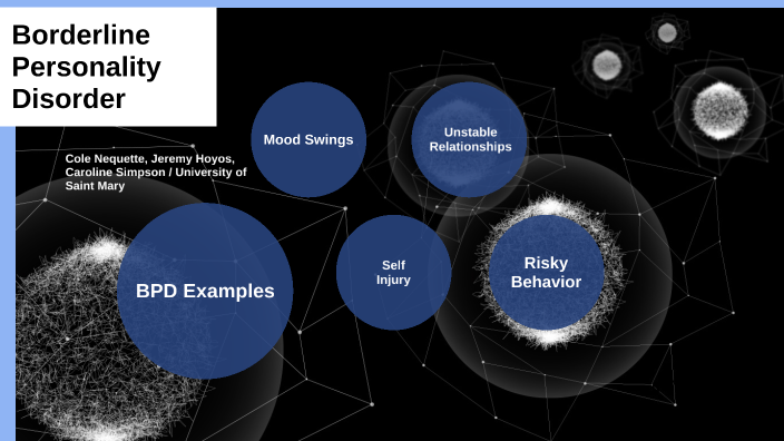 Borderline Personality Disorder by Cole Nequette on Prezi