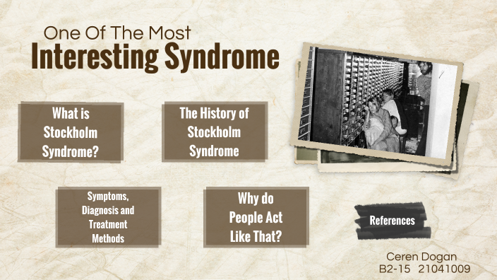 One Of The Most Interesting Syndrome by Ceren Doğan on Prezi