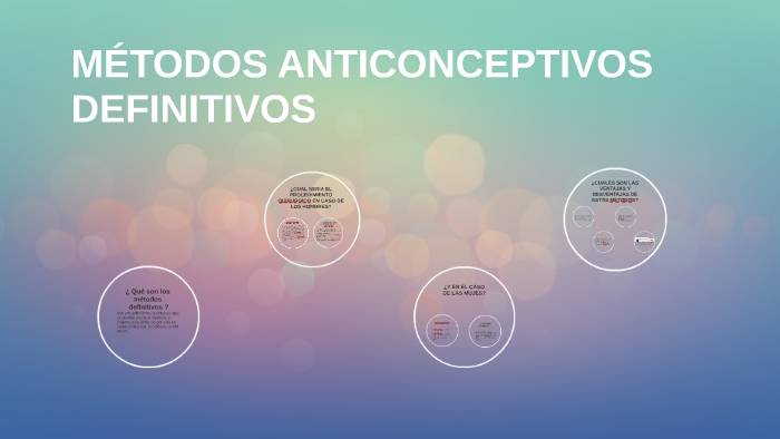 METODOS ANTICONCEPTIVOS DEFINITIVOS by José Ignacio Martinez Nava on Prezi
