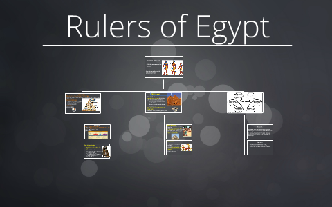 Rulers of Egypt by Becca Conn on Prezi