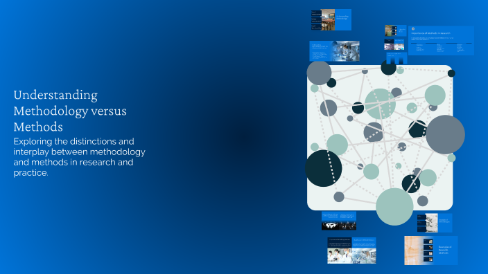 Understanding Methodology versus Methods by Erlinda Villanueva on Prezi