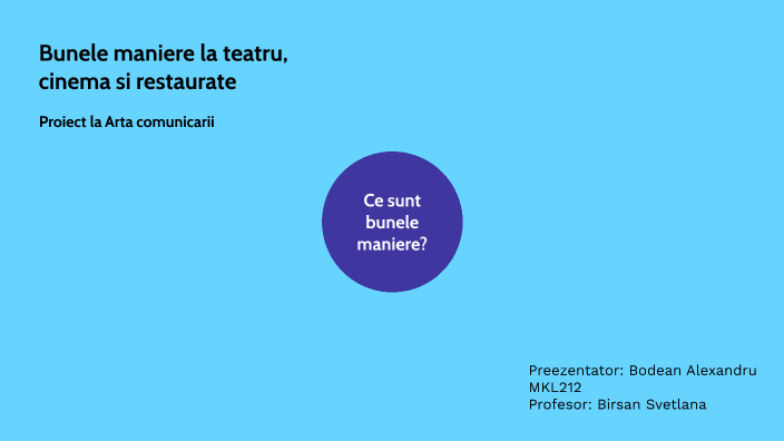 Arta Comunicarii by Alex Alex on Prezi