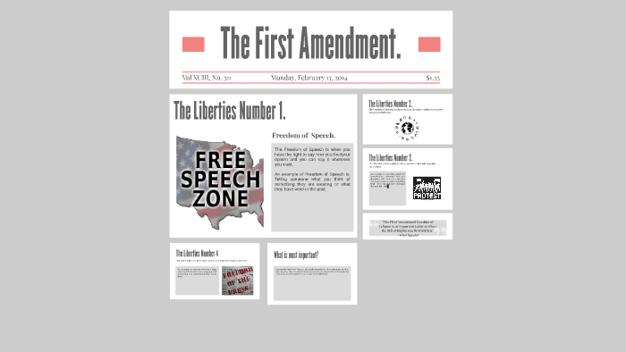 The First Amendment. by Kaylee Umstead on Prezi