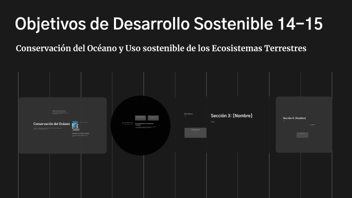 Objetivos De Desarrollo Sostenible 14 15 By Diego Andre Miyagusuku Mori