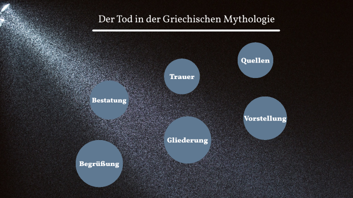 Tod in der Griechischen Mythologie by Hannah Noack on Prezi