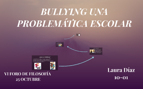 BULLYING UNA PROBLEMÁTICA ESCOLAR by Laura Diaz on Prezi