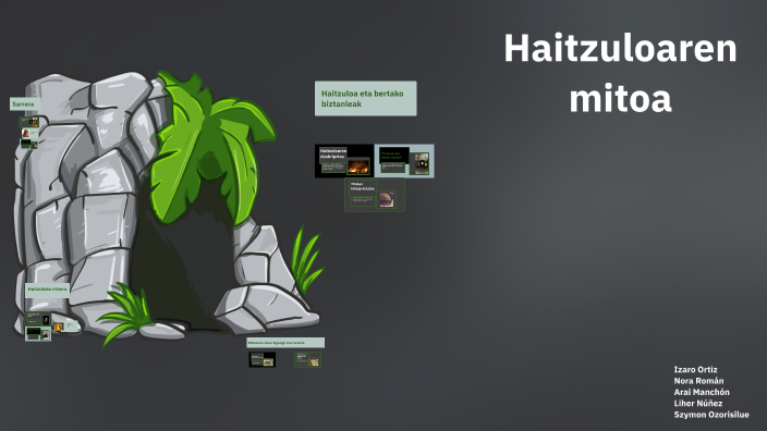 Haitzuloaren mitoa by Arai Manchon Gonzalez on Prezi