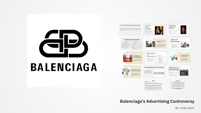 Balenciaga's Advertising Controversy by Colby Cason on Prezi