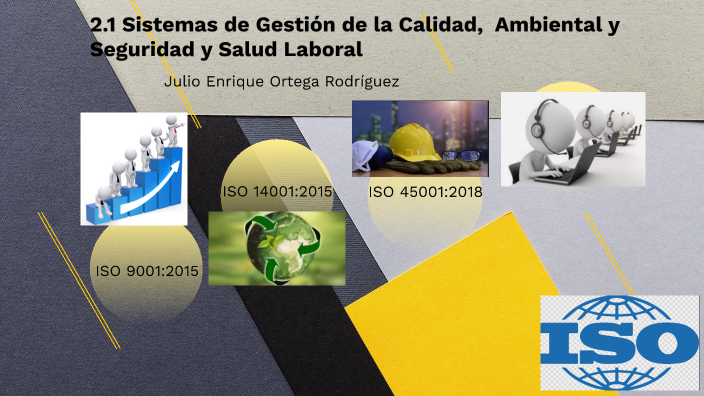 2.1 Sistemas de Gestión de la Calidad, Sistemas de Gestión Ambiental y Sistemas de Gestión en ...