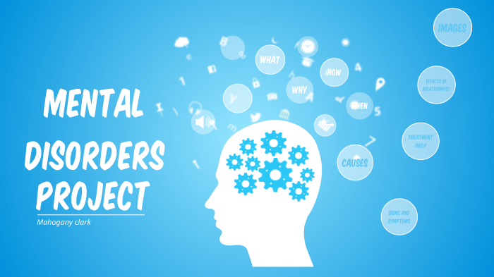 Mental Disorders Project by mahogany clark on Prezi