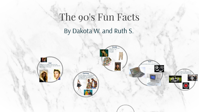 The 90's Fun Facts by Dakota Weir on Prezi