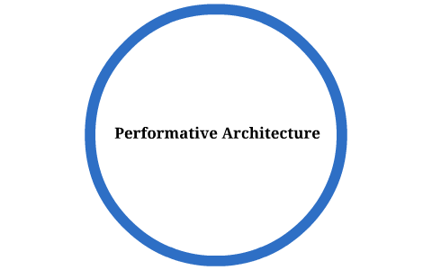 Performative Architecture by on Prezi