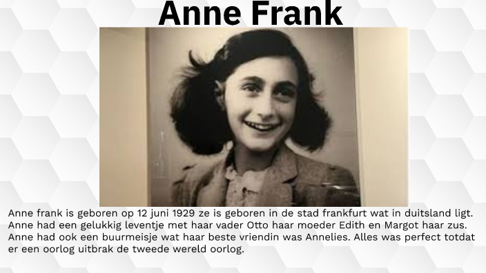 Anne frank by Saar Vanderveer on Prezi