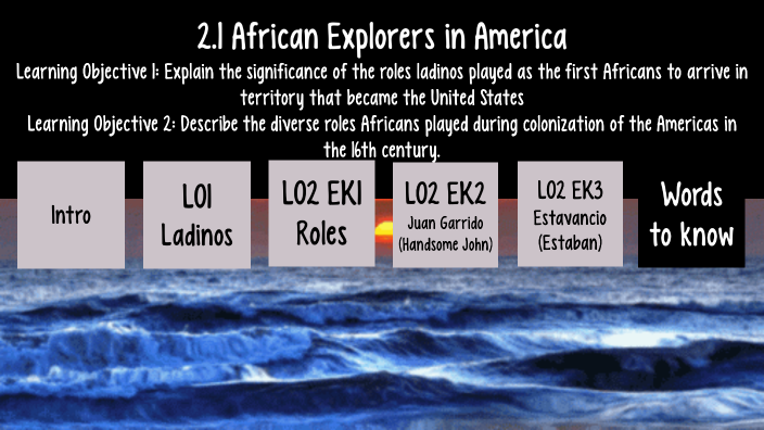 2.1 African Explorers in America by Marcus Robinson on Prezi