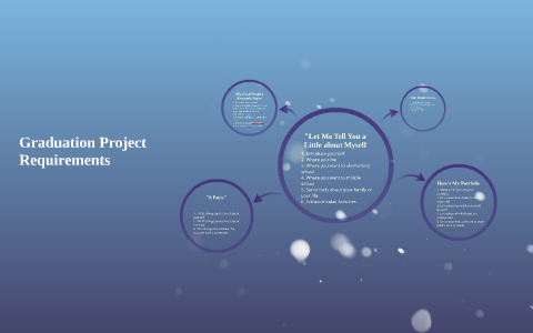 Graduation Project Requirements by William Wismer