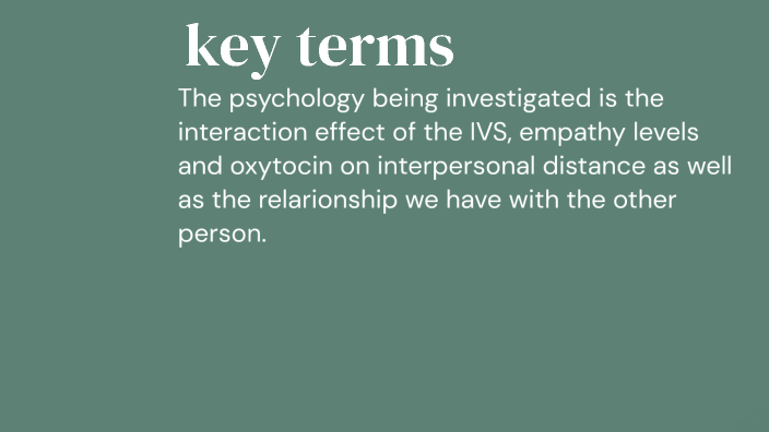 perry et al personal space by lizzy henning on Prezi