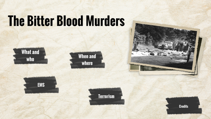 Fritz Klenner, "Bitter Blood" by Abigail Davis on Prezi