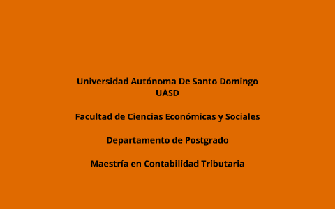 Exposicion Tesis Maestria en Contabilidad Tributaria de la Universidad ...