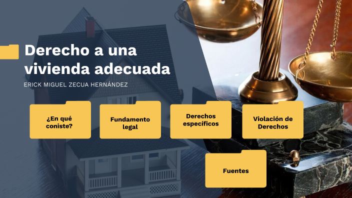 Derecho a una vivienda adecuada by Erick Zecua on Prezi