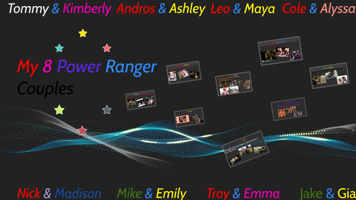 My 8 Power Ranger Couples by jennifer gaytan on Prezi