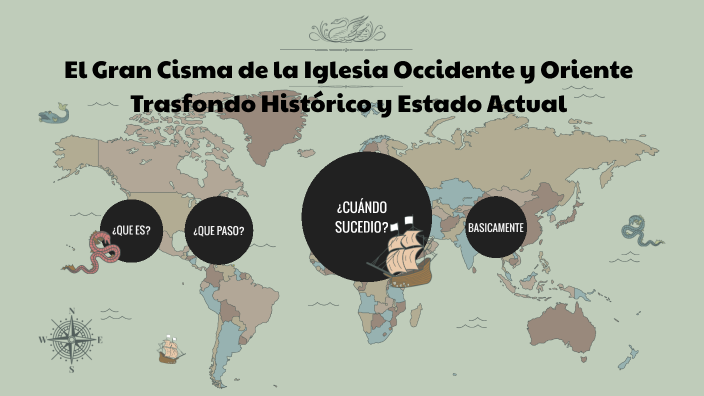 El Gran Cisma de la Iglesia Occidente y Oriente- Trasfondo Histórico y ...