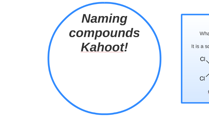 Naming compounds Kahoot! by David Gabb on Prezi