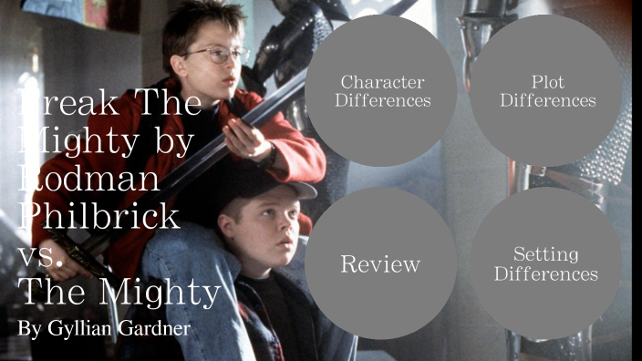 Freak the Mighty Book and Movie Comparison Poster by gyllian gardner on ...