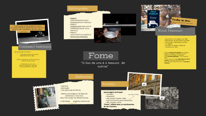 Fome de Knut Hamsun by Margarida Pinheiro on Prezi