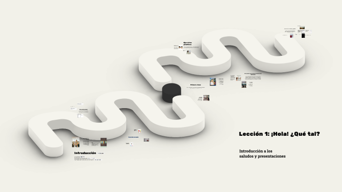 Lección 1: ¡Hola! ¿Qué tal? by Jorge Lopez Flores on Prezi