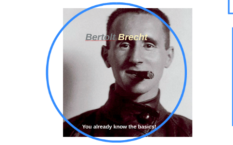 Bertolt Brecht by James Monk