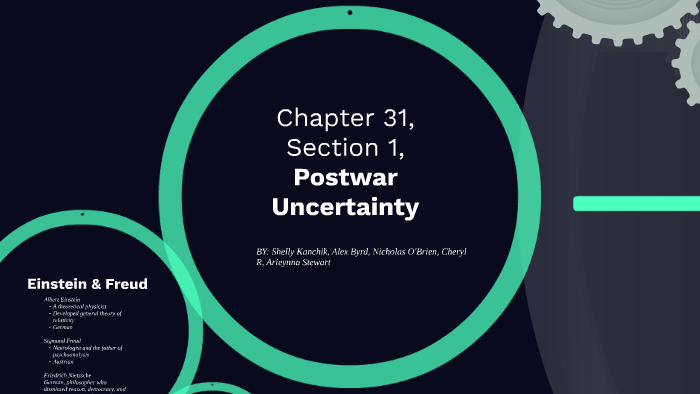 Chapter 31, Section 1, Postwar Uncertainty by shellly kanchik on Prezi