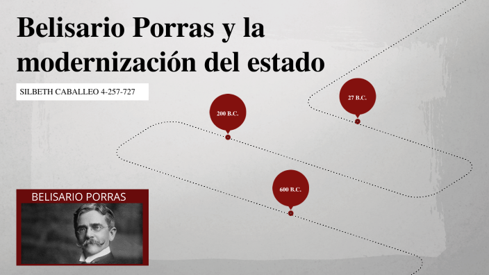 BELISARIO PORRAS Y LA MODERNIZACIÓN DEL ESTADO by Silbeth Caballero on ...