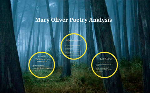 Mary Oliver Poetry Analysis by palmer brawley on Prezi
