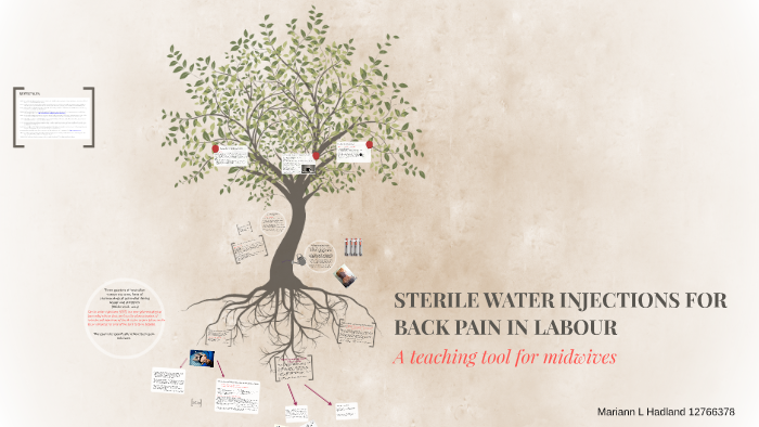 STERILE WATER INJECTIONS FOR OCCIPITOPOSTERIOR LABOUR by Mariann ...