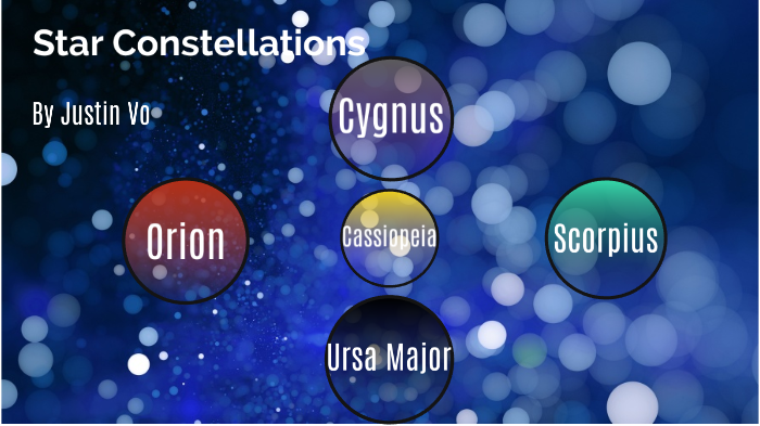 Star Constellation by Justin Vo on Prezi