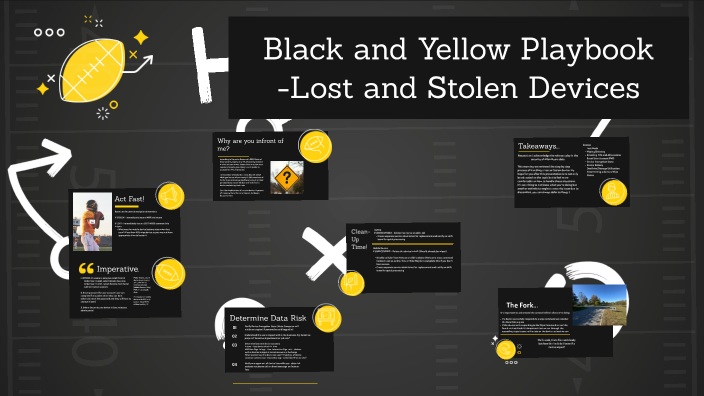 Black and Yellow Playbook -Lost and Stolen Devices by Jacob Ceglowski ...