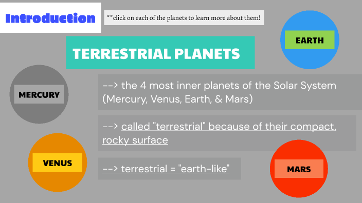 Battle of the Solar System -- Terrestrial vs. Jovian Planets by Sophie ...