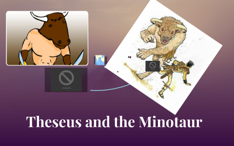 Theseus and the Minotaur by Apolonia Gardner