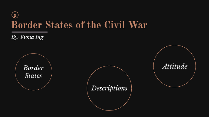 Civil War Border States by Fiona Ing on Prezi