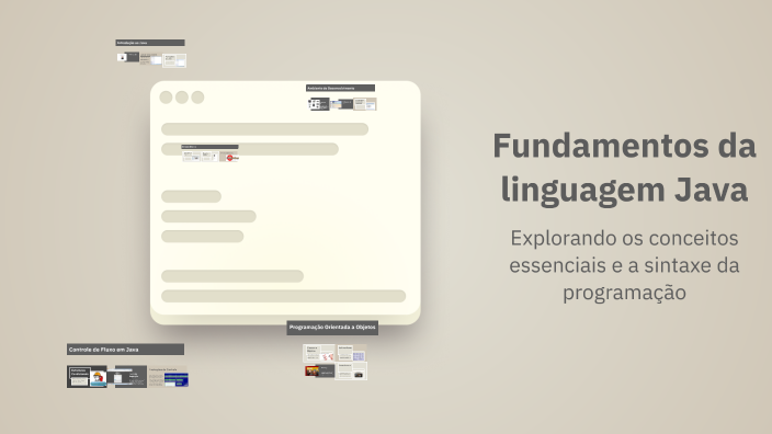Fundamentos da linguagem Java by Mafalda Camelo on Prezi