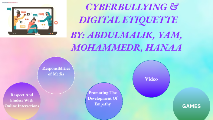 Cyberbullying and Digital etiquette by AbdulMalik Al-Harthy on Prezi