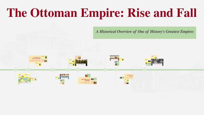 The Ottoman Empire: Rise and Fall by Maryam Mohammed on Prezi